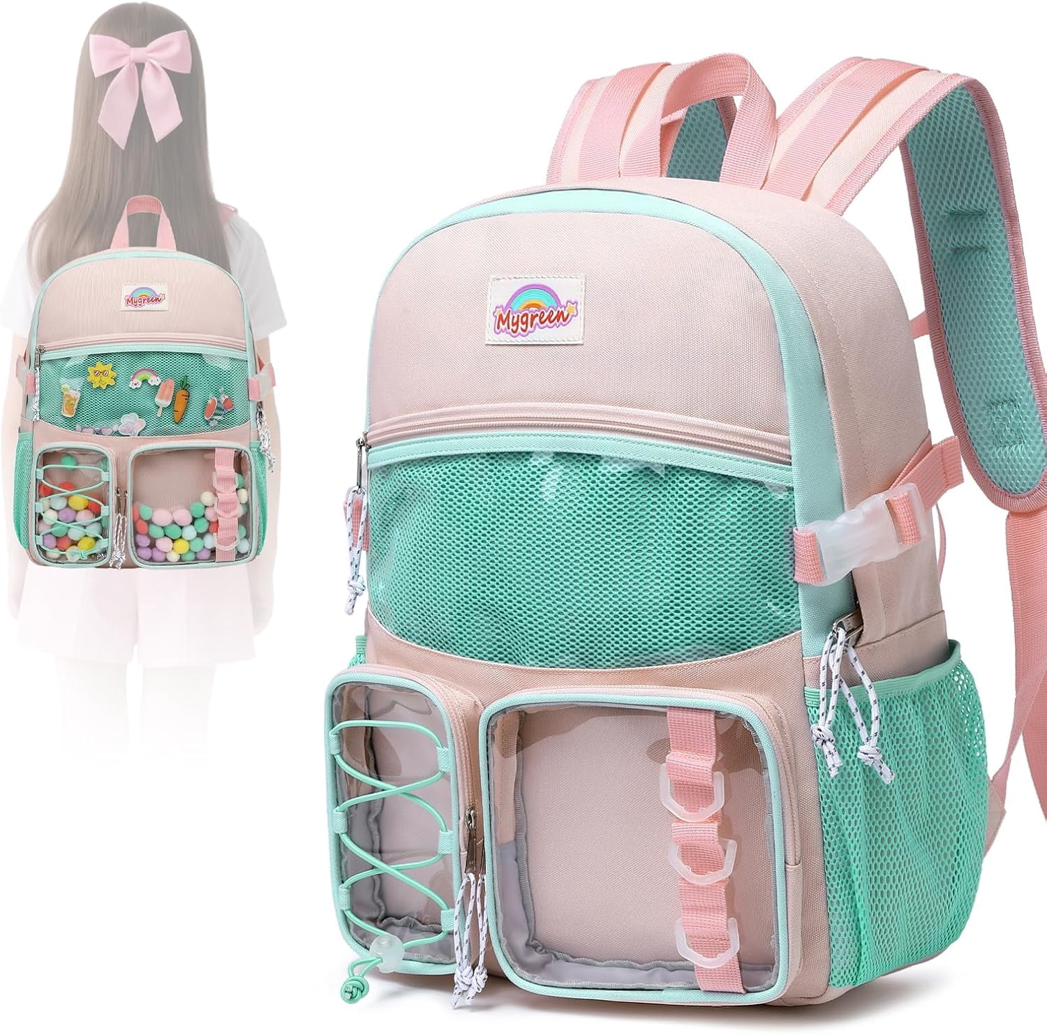 Mygreen womens Backpack for womens - Middle women & Elementary women ...