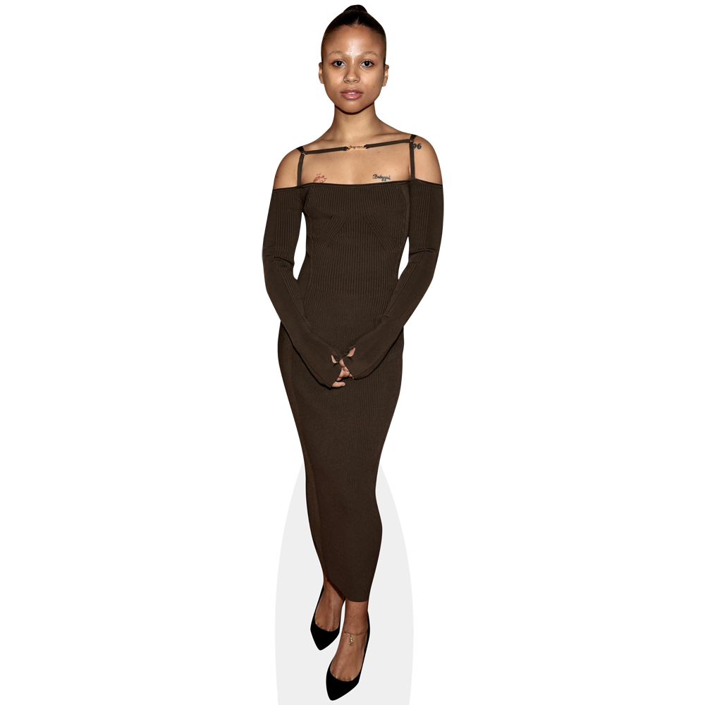 Myha'la Herrold (Black Dress) Lifesize Cardboard Cutout Standee ...