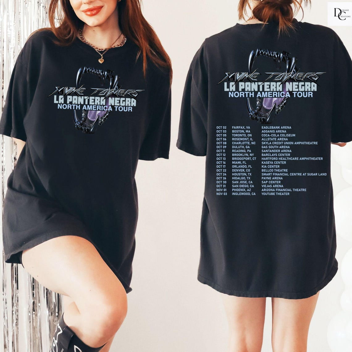 Myke Towers 2024 Tour Shirt Myke Towers Concert Merch T Shirt La ...