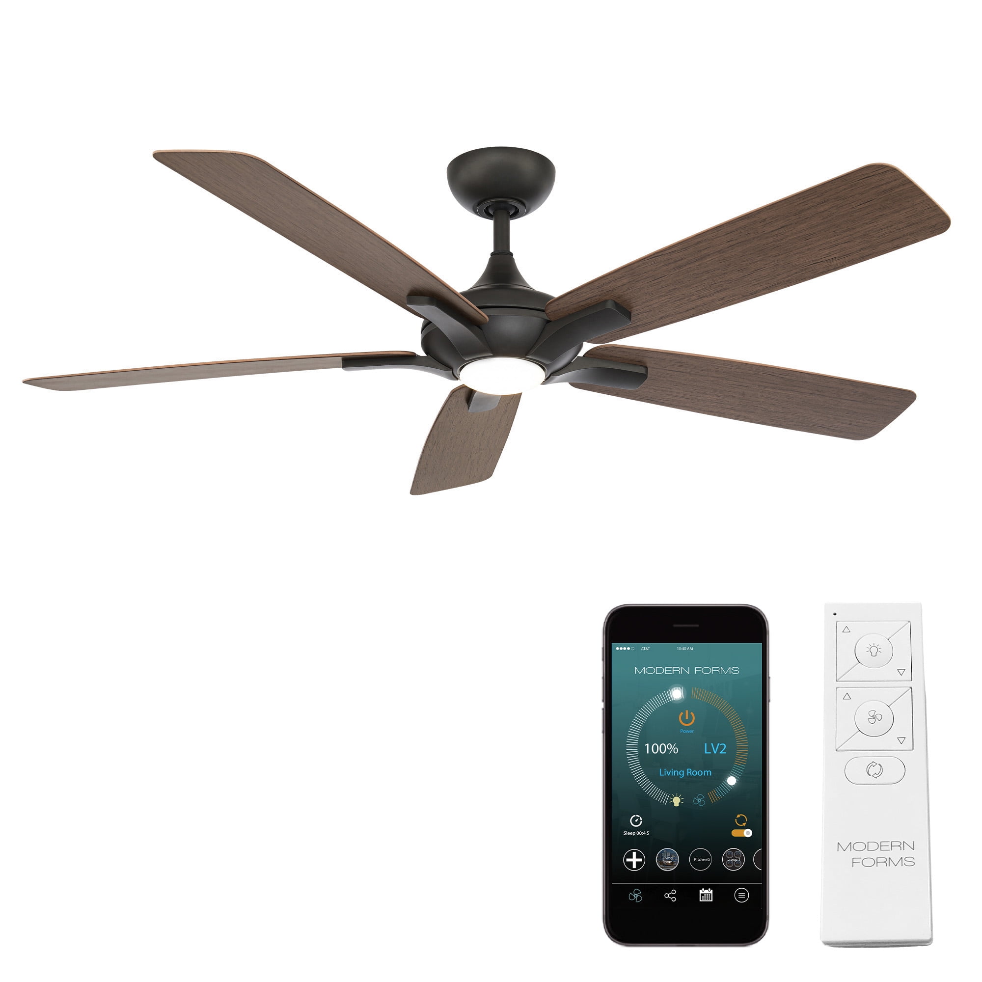 Free Shipping! Mykonos Indoor and Outdoor 5-Blade Smart Ceiling Fan ...