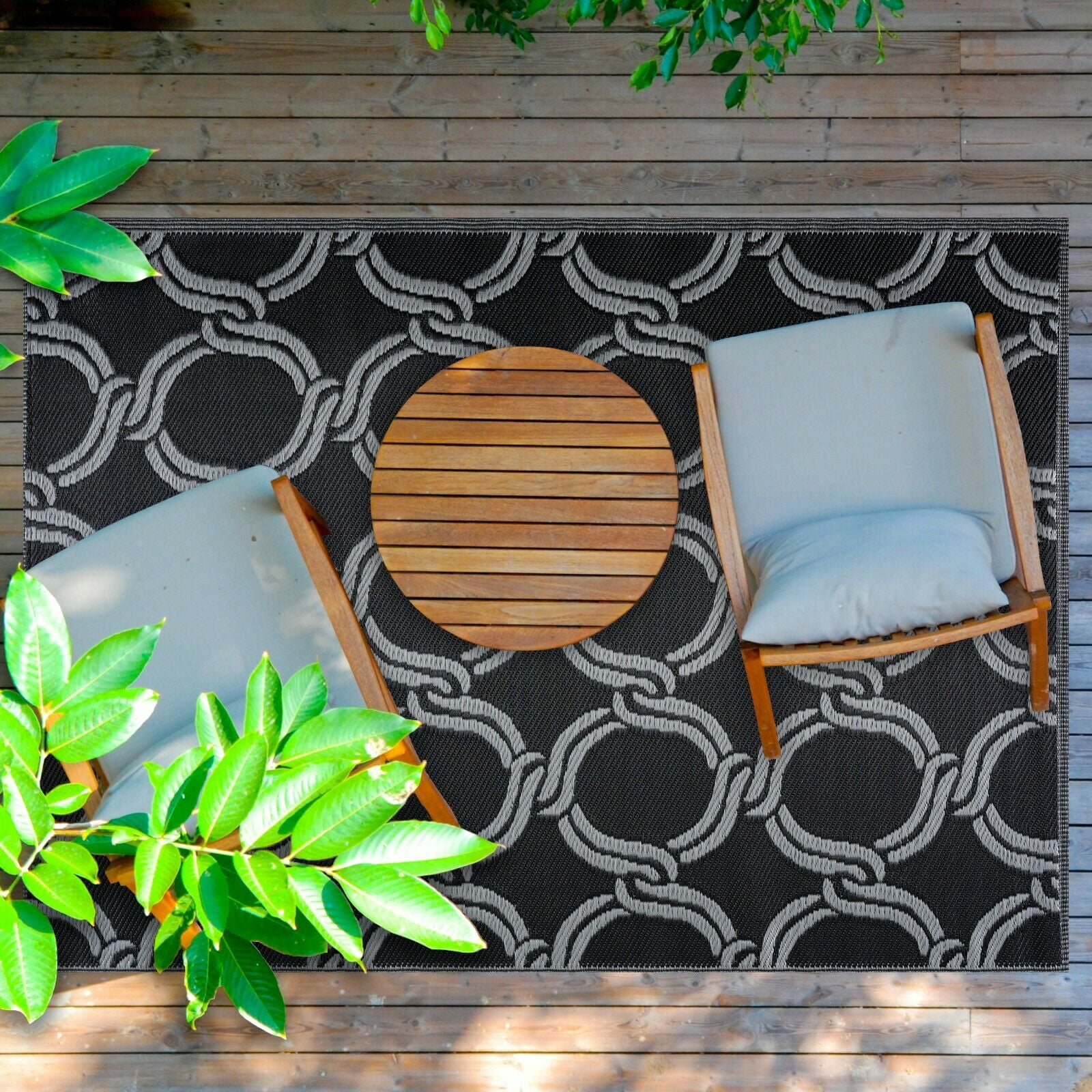 Mykonos Design 100% Eco-friendly Lightweight Plastic Outdoor Mat/Rug ...