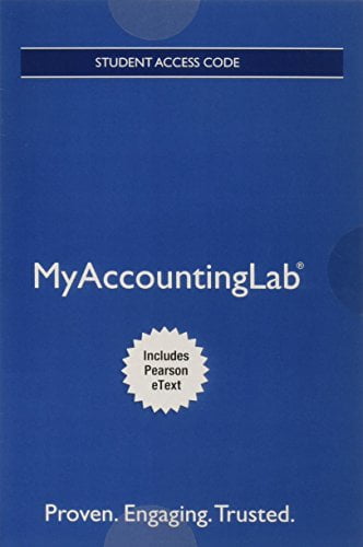 Pre-Owned Mylab Accounting with Pearson Etext -- Access Card -- For Horngren's Cost Accounting ...