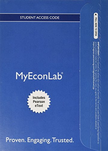 Pre-Owned Mylab Economics with Pearson Etext -- Access Card -- For Macroeconomics: Principles ...