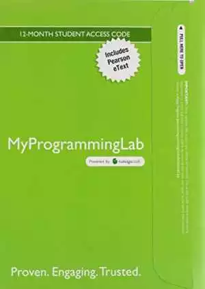 Mylab Programming with - Printed Access Code, by Savitch Walter Mock ...
