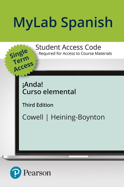 Mylab Spanish with Pearson Etext -- Access Card -- For ¡Anda! Curso ...