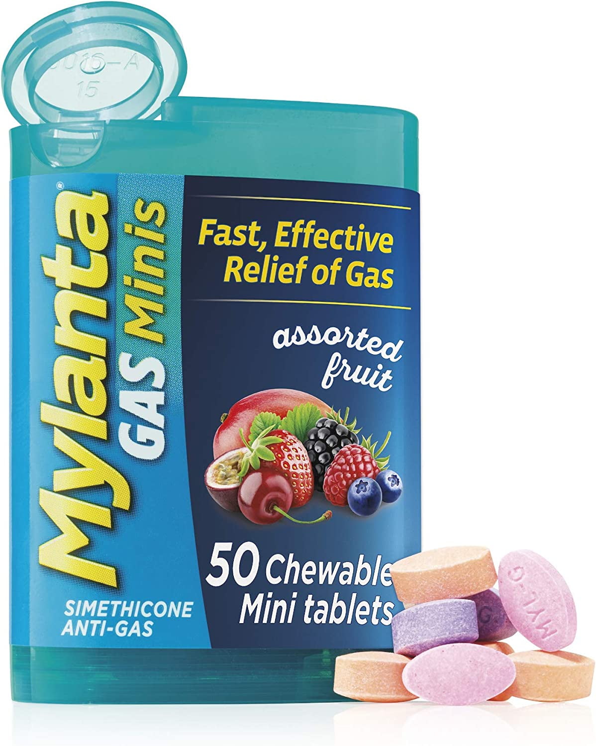Mylanta Gas Relief Tablets, Gas Minis, Assorted Philippines | Ubuy