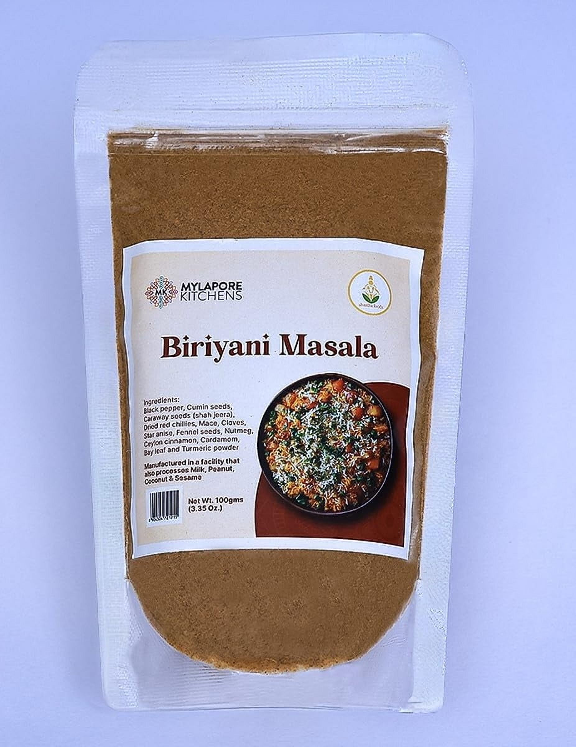 Mylapore Kitchen Biriyani Masala 100g ( Pack of 3 )Rich and Spicy ...
