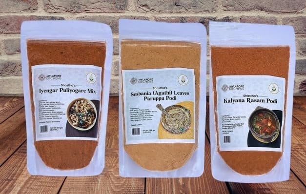 Mylapore Kitchen Mix Combo B - Iyengar Puliyogare Mix 150g Kalyana ...