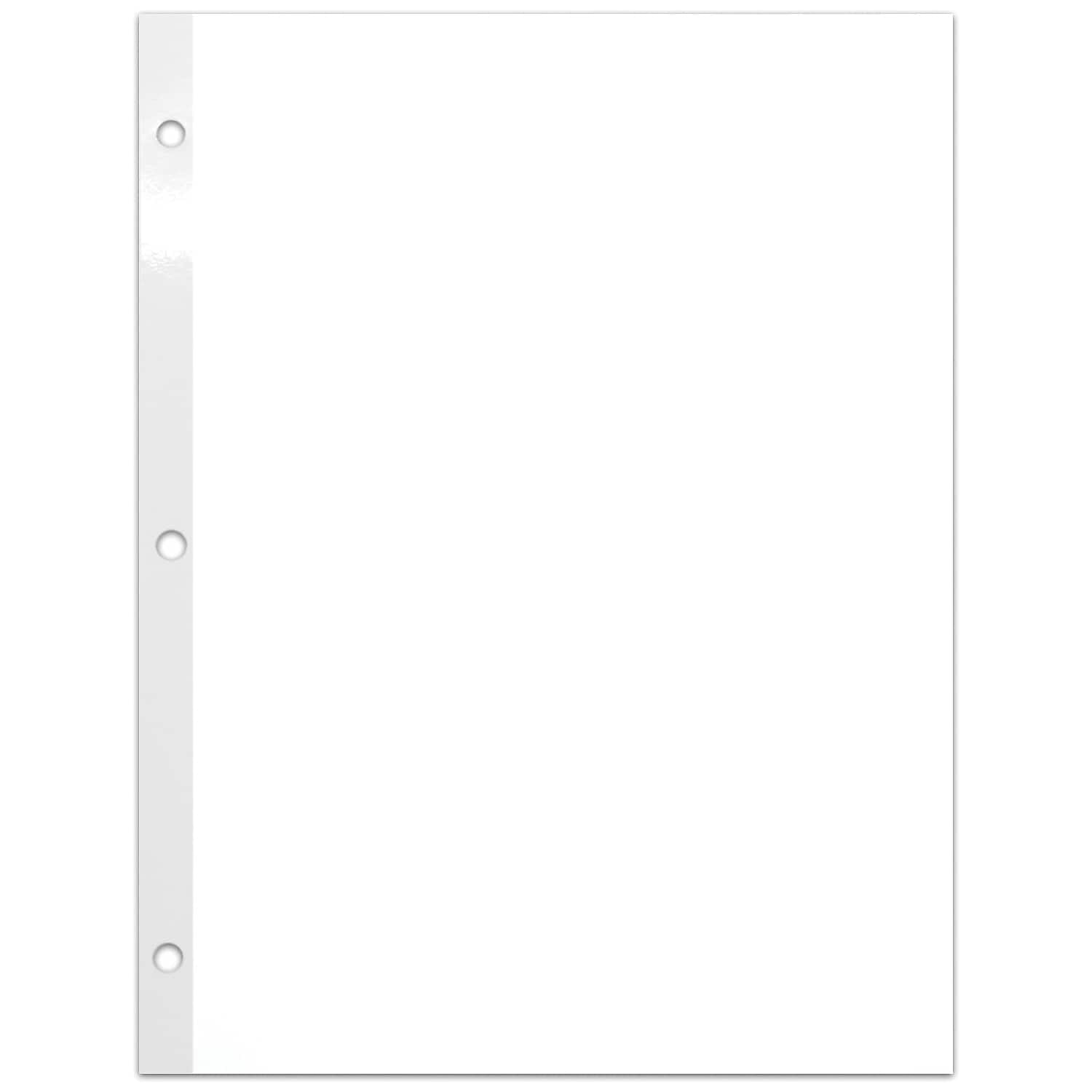 Mylar 3HP 8 1/2" x 11" 60 lbs. Bond Paper White 2500/Case 7593 ...
