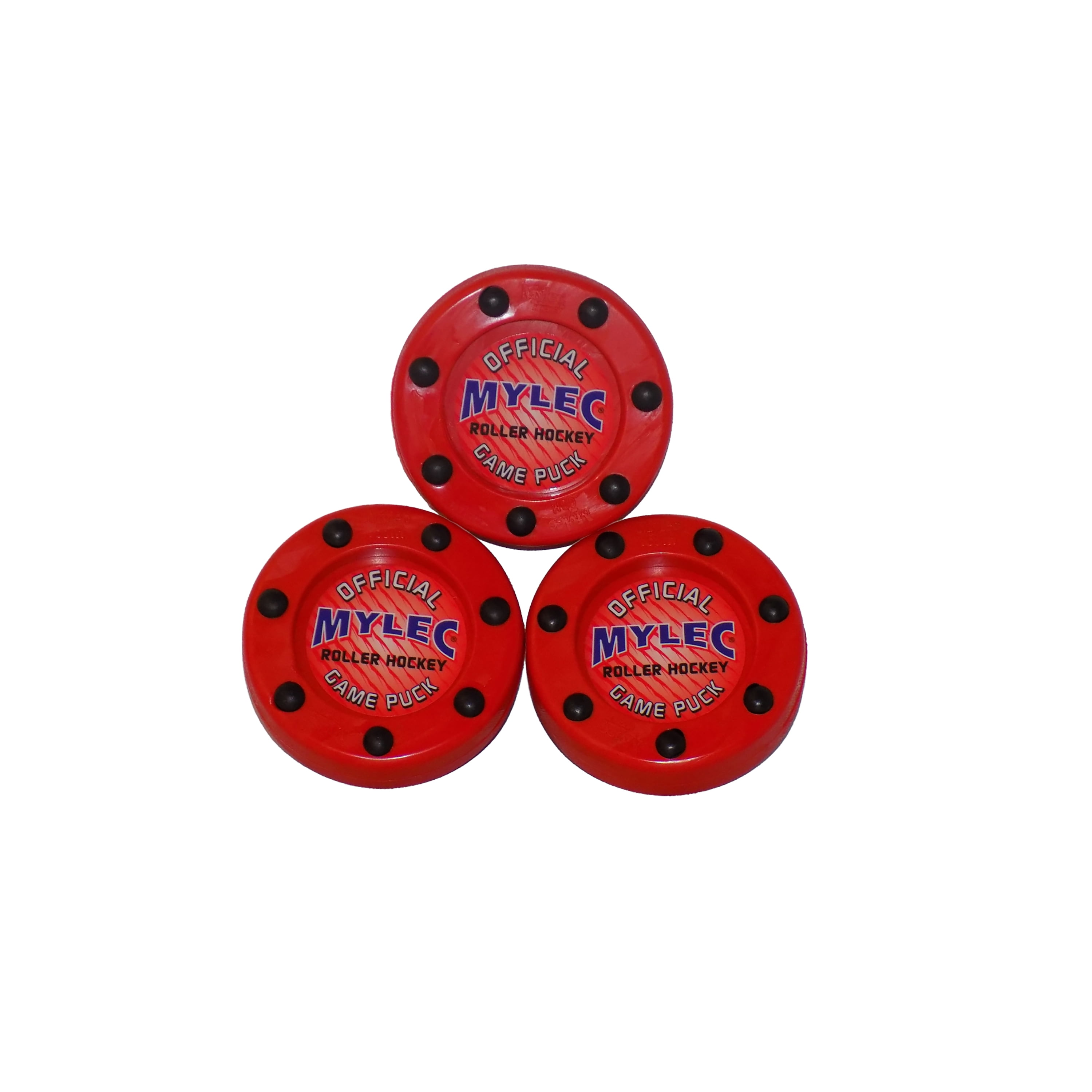 Mylec Inline Hockey Puck, Made with PVC, Nylon Glides, Best for indoor ...