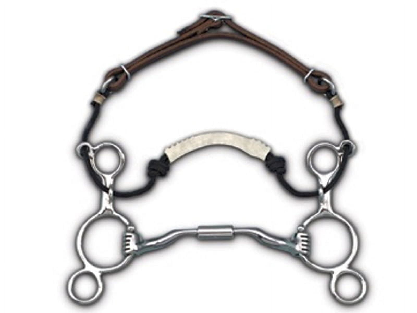 Myler 2-Ring Combination Bit Low Port Comfort Snaffle MB 04 (Stainless ...