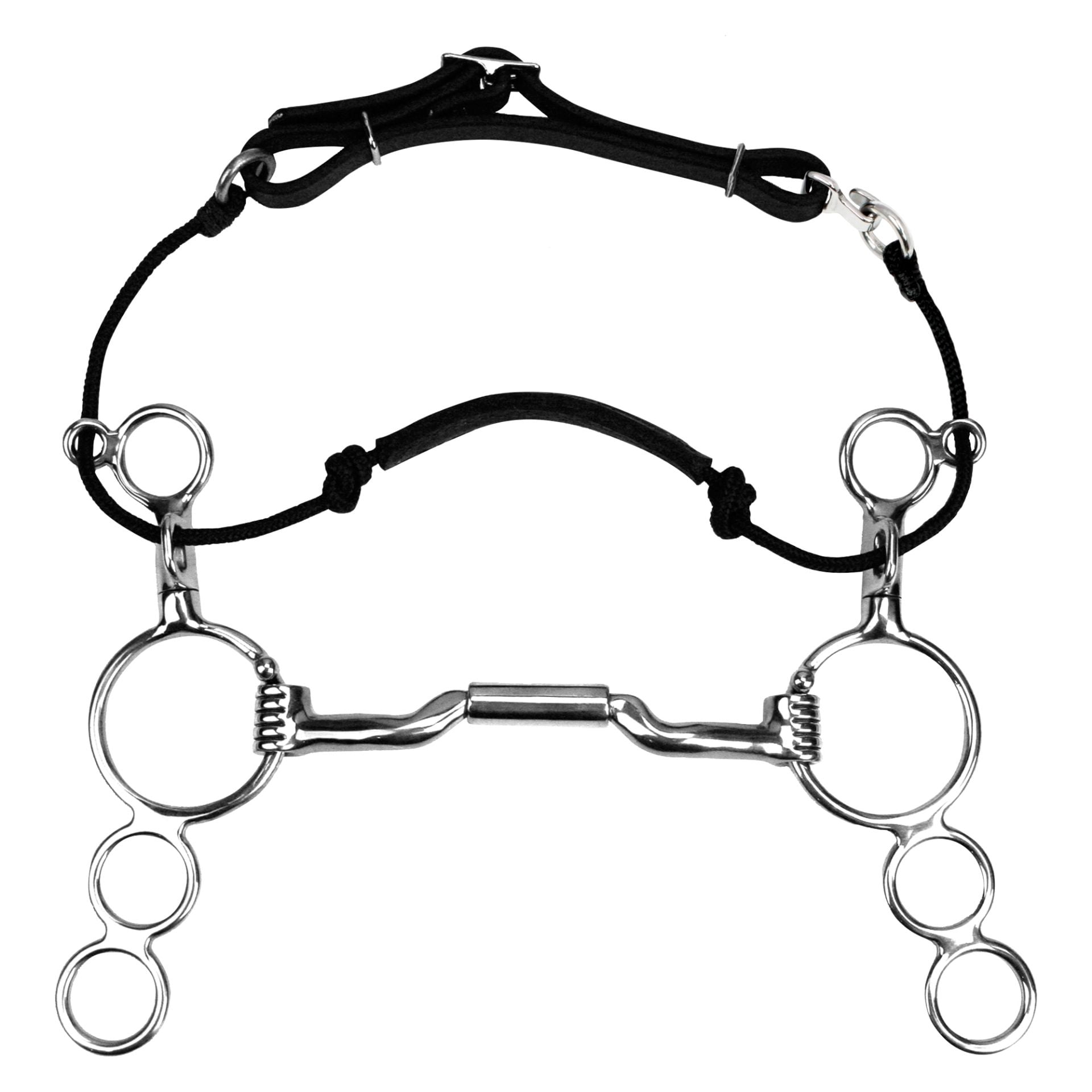 Myler MB 06 Combination Bit - Sweet Iron Mullen Barrel Low Port with ...