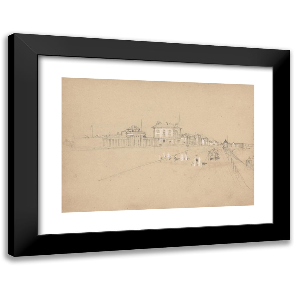 Myles Birket Foster 18x14 Black Modern Framed Museum Art Print Titled ...