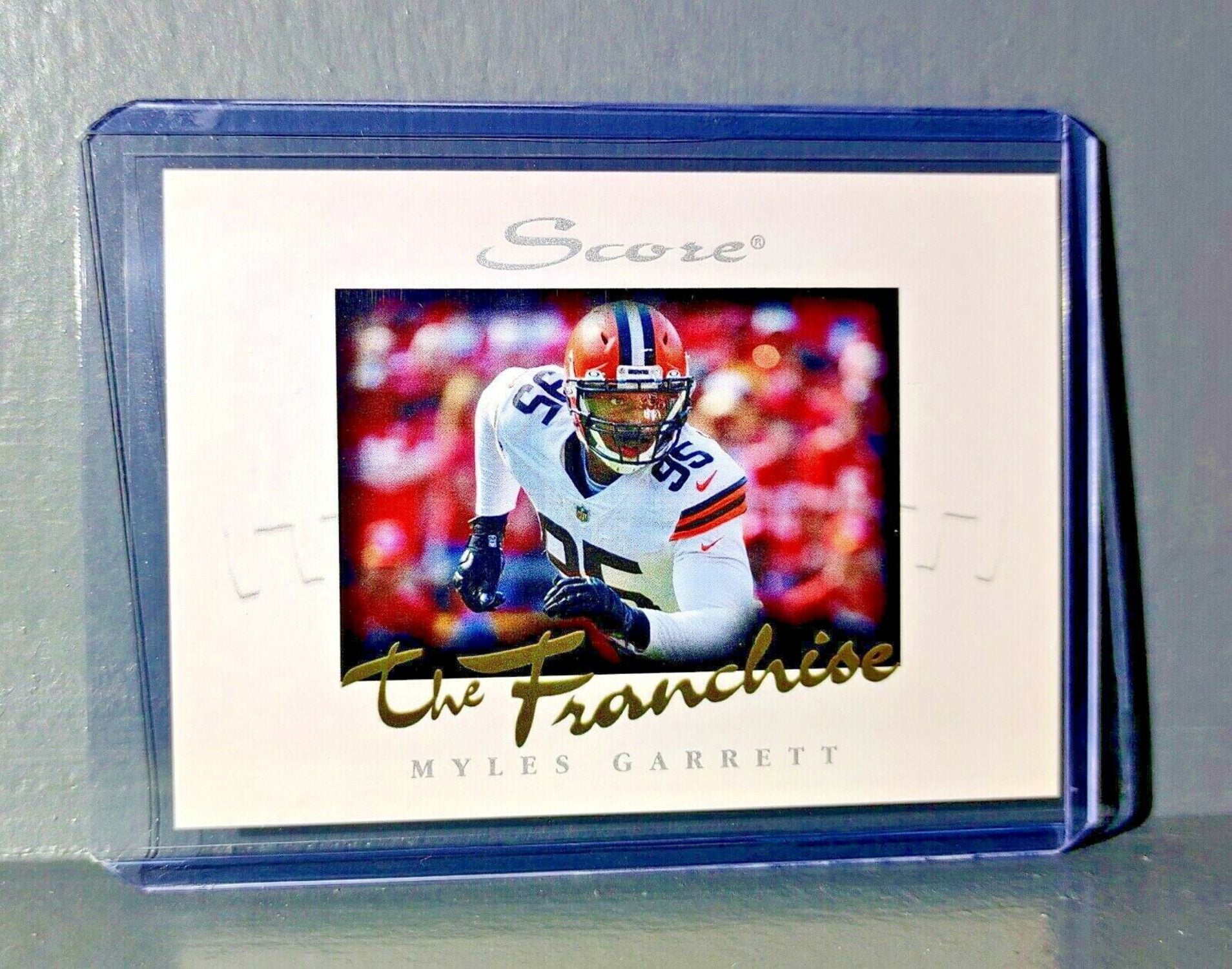 Myles Garrett 2021 Panini NFL Score The Franchise #8 Card 1/1966 ...