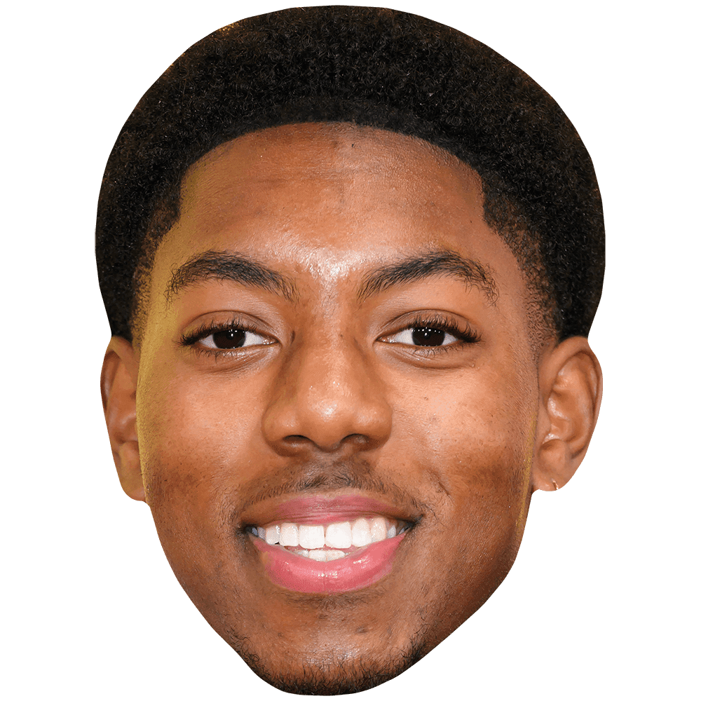 Myles Lewis-Skelly (Smile) Celebrity Mask, Flat Card Face, Fancy Dress ...
