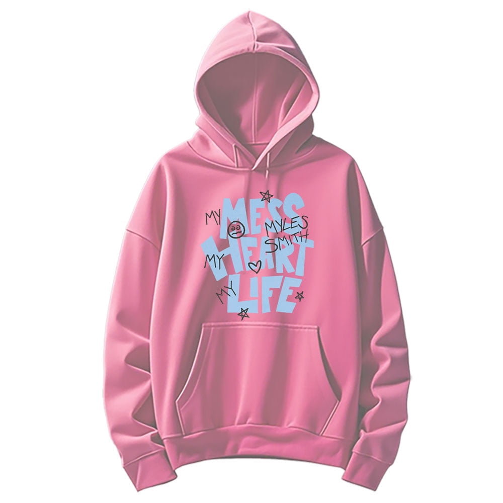 Myles Smith Merch Mess Heart Life Hoodie Spring&Autumn Fashion Men ...