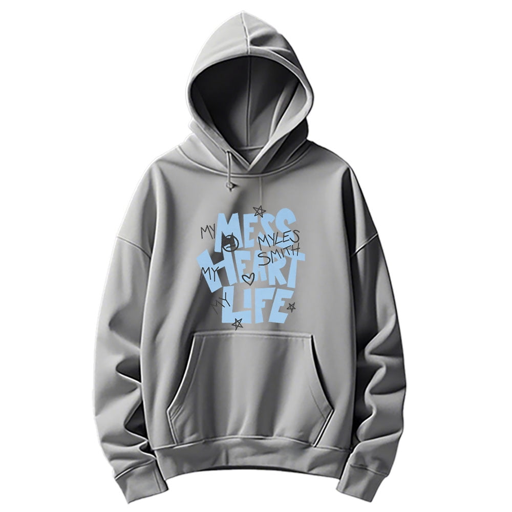 Myles Smith Merch Mess Heart Life Hoodie Spring&Autumn Fashion Men ...