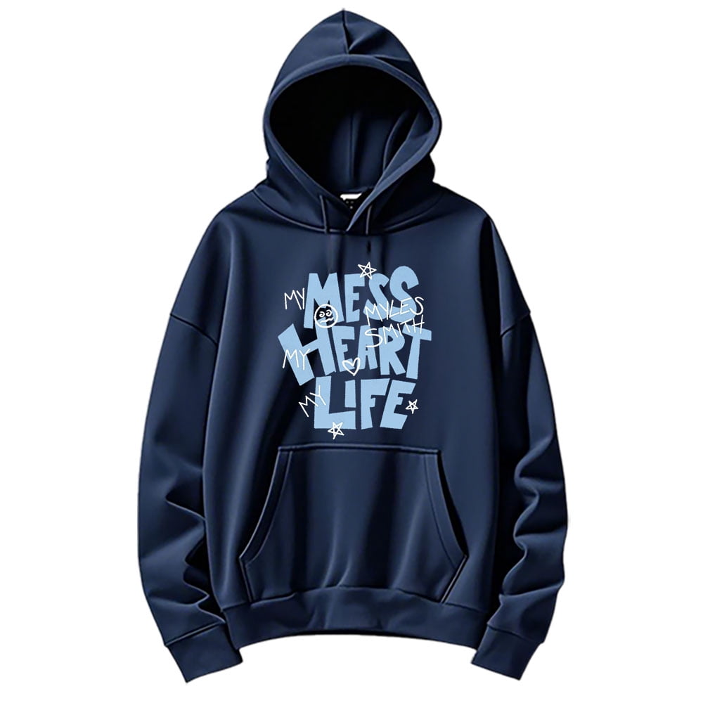 Myles Smith Merch Mess Heart Life Hoodie Spring&Autumn Fashion Men ...