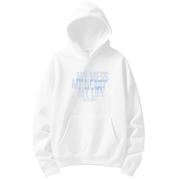 Myles Smith Merch My Mess My Hear Hoodie Spring&Autumn Fashion Men ...