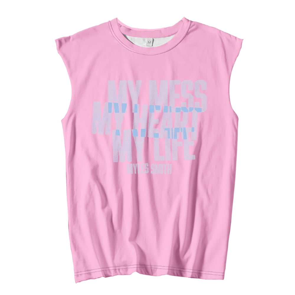 Myles Smith Merch My Mess My Hear T-shirt Summer Tank Top Unisex ...