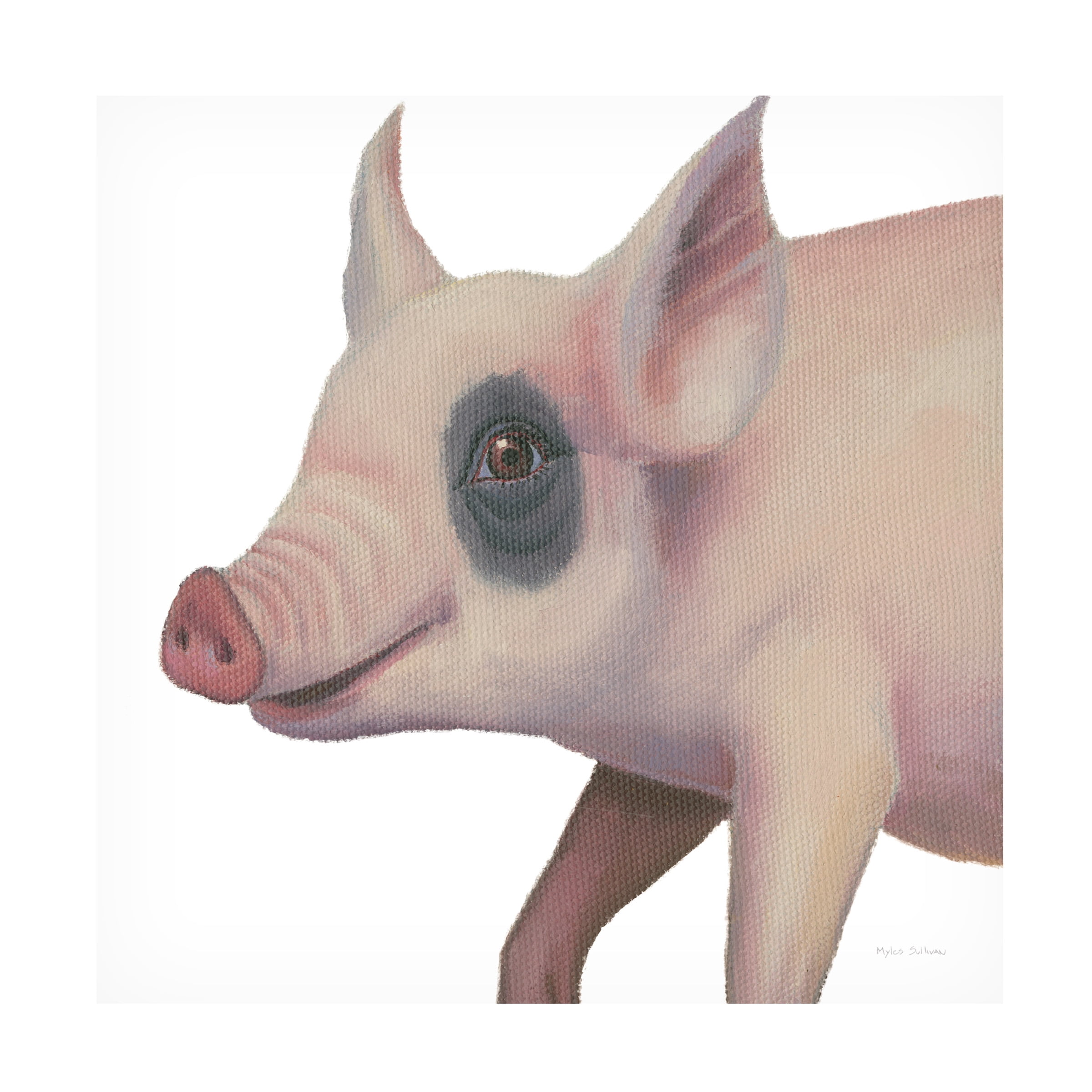 Myles Sullivan 'Bacon, Bits and Ham I' Canvas Art - Walmart.com