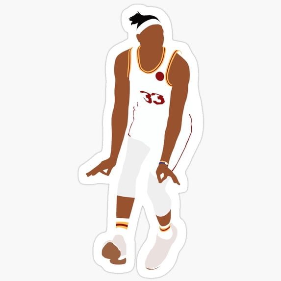 Myles Turner Three Point Celebration Sticker Phone Decal Water Bottle ...