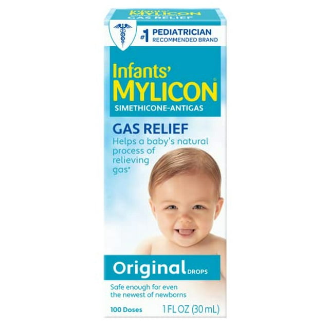 Mylicon Gas Relief Drops for Infants and Babies, Original Formula, 1 ...