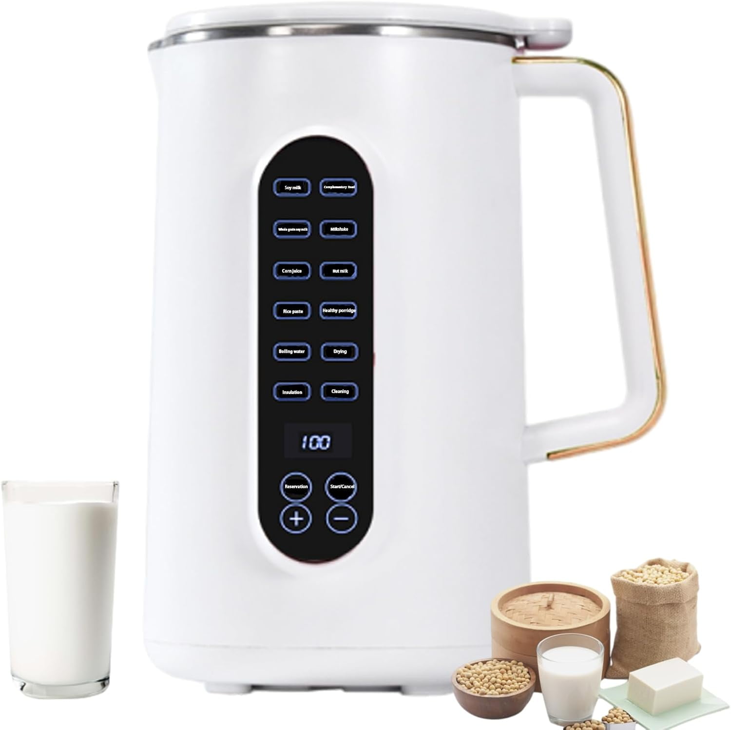 Mylk Machine, Mylk Nut Milk Maker Machine, 1000ML Mylk Plant Milk ...