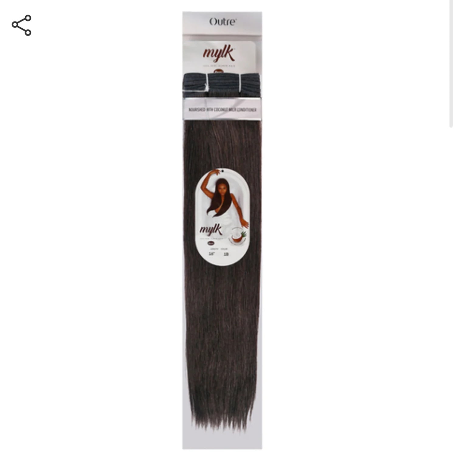 Mylk Remi Human Hair - Walmart.com