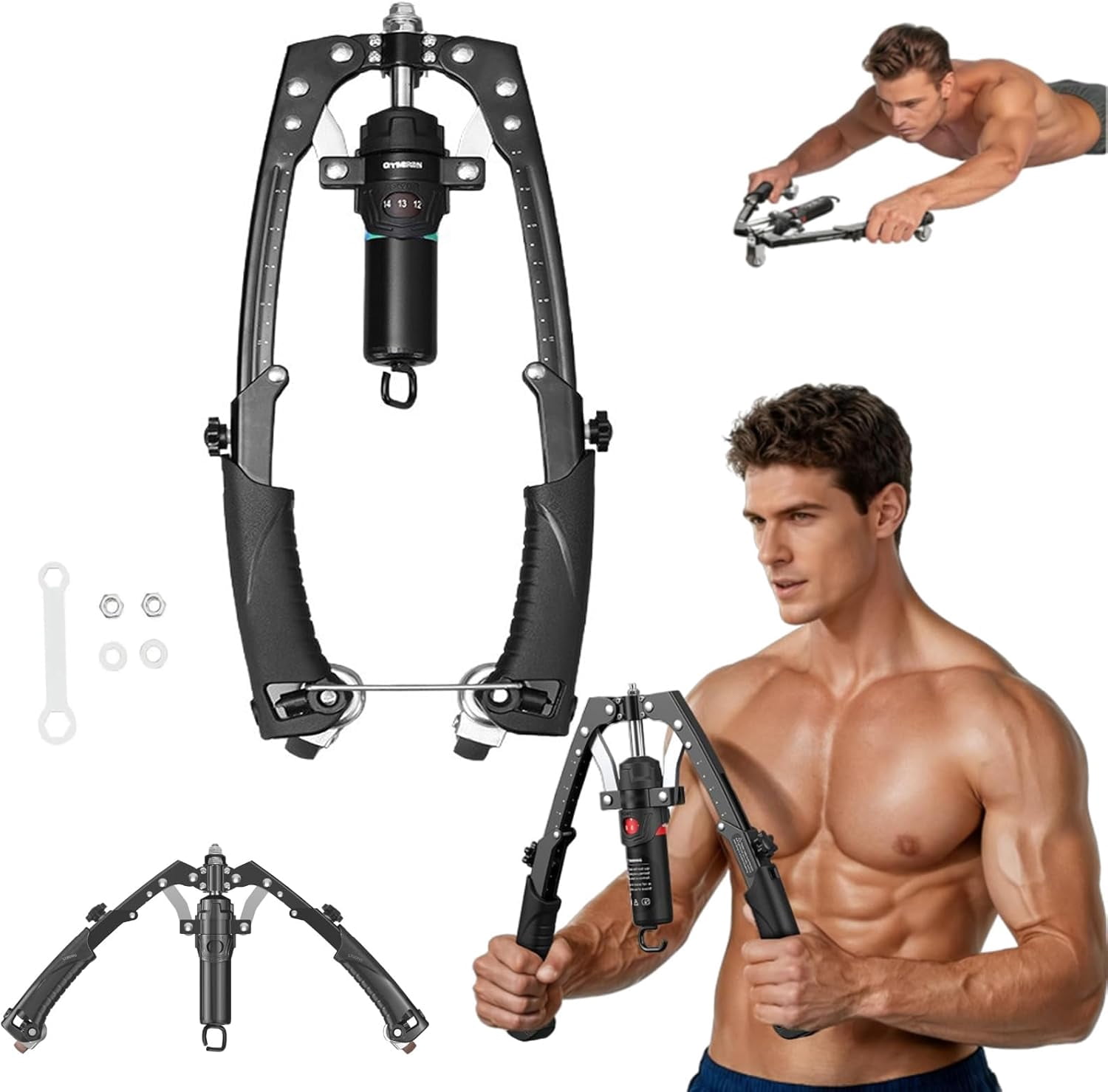 Mymus Coreflex Twister Pro, Hydraulic Power Chest Press Machine ...