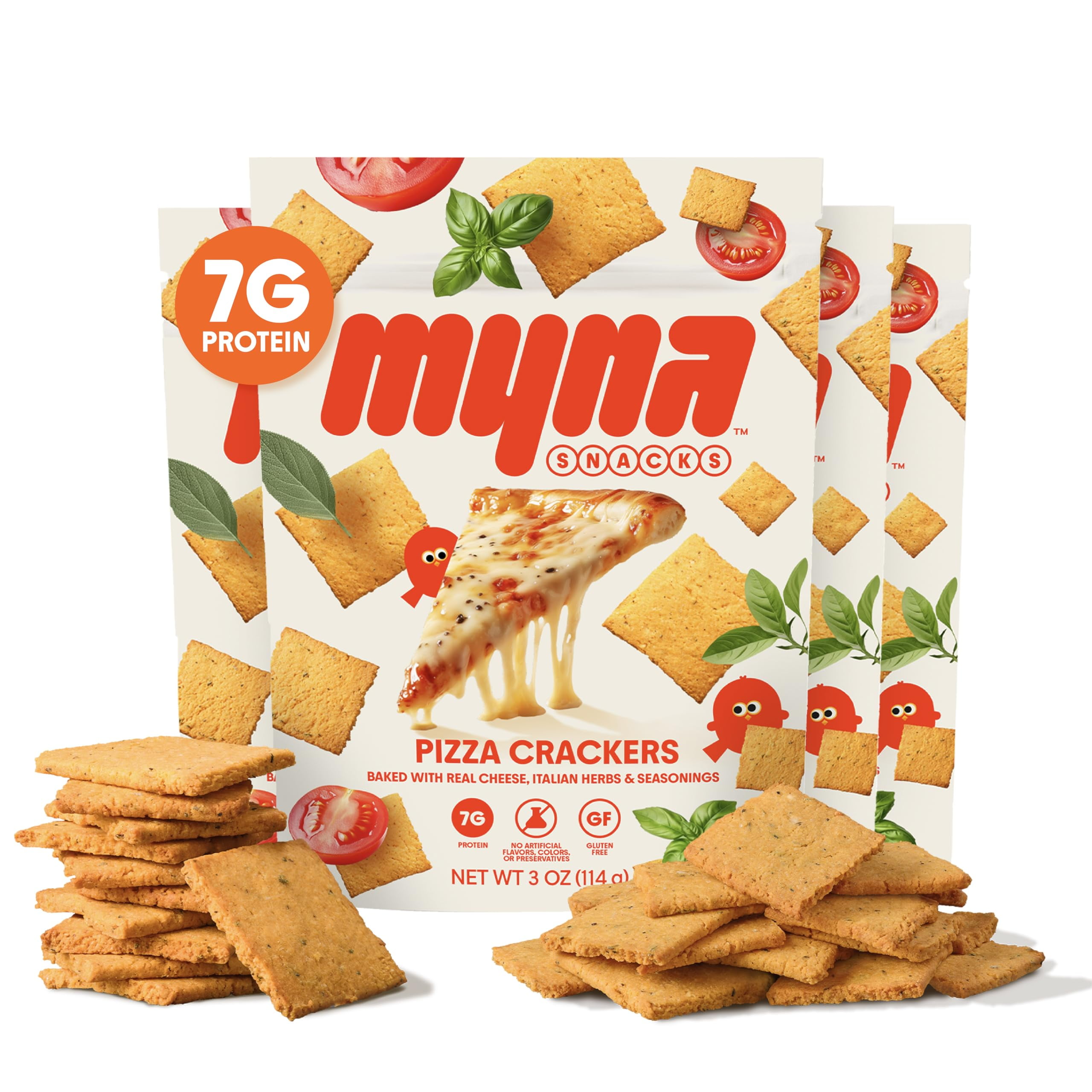 Myna Pizza - TGF4 Grain Free and Gluten Free with 7G of Protein - Pizza ...