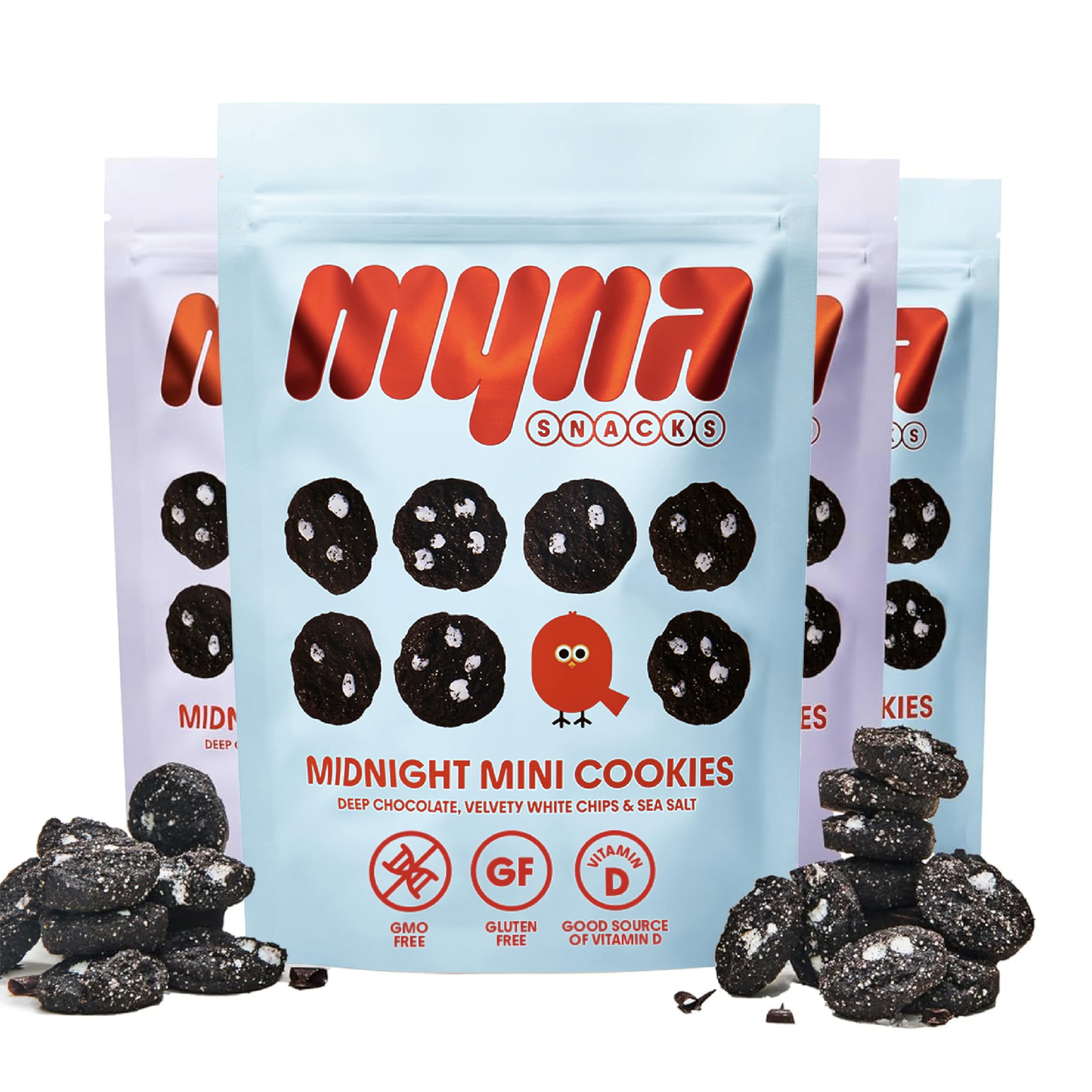 Myna Snacks Midnight Mini STF9 Cookies - Gluten Free and Dairy Free ...
