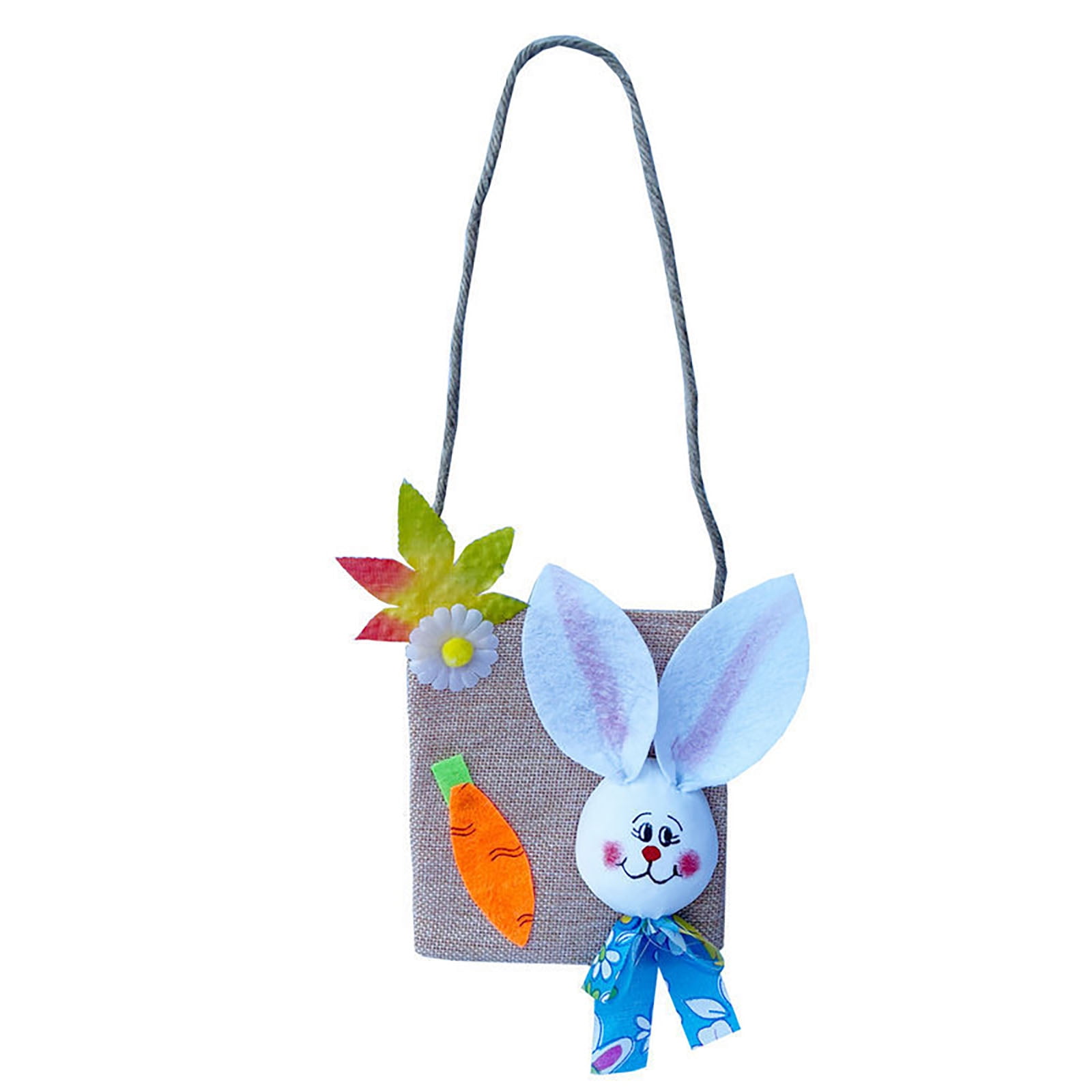 Mynkyll Easter Bag Cute Bunny Bag Easter Egg Basket Bag Children's ...
