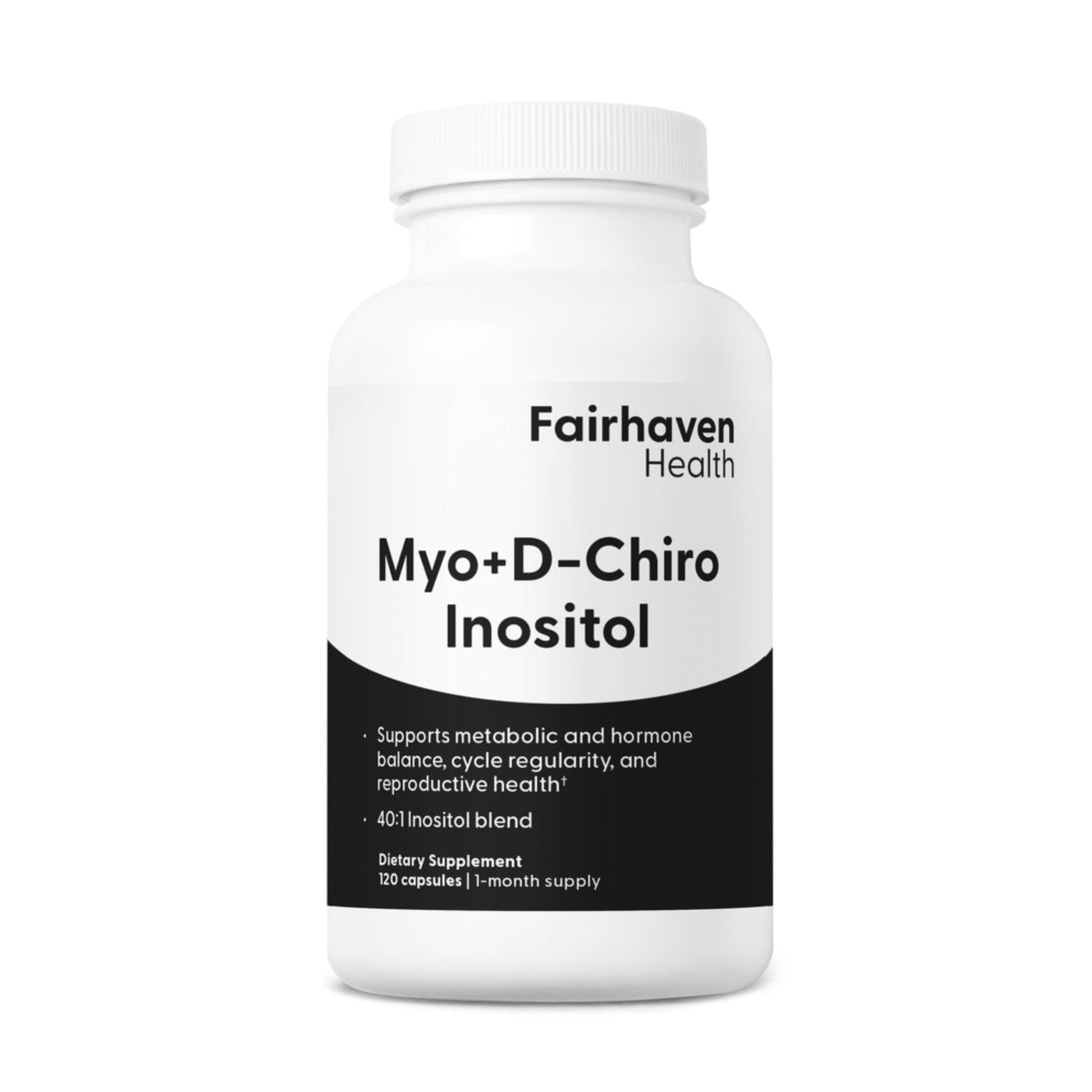 Fairhaven Health, Myo + D-Chiro Inositol, 120 Capsules - Walmart.com
