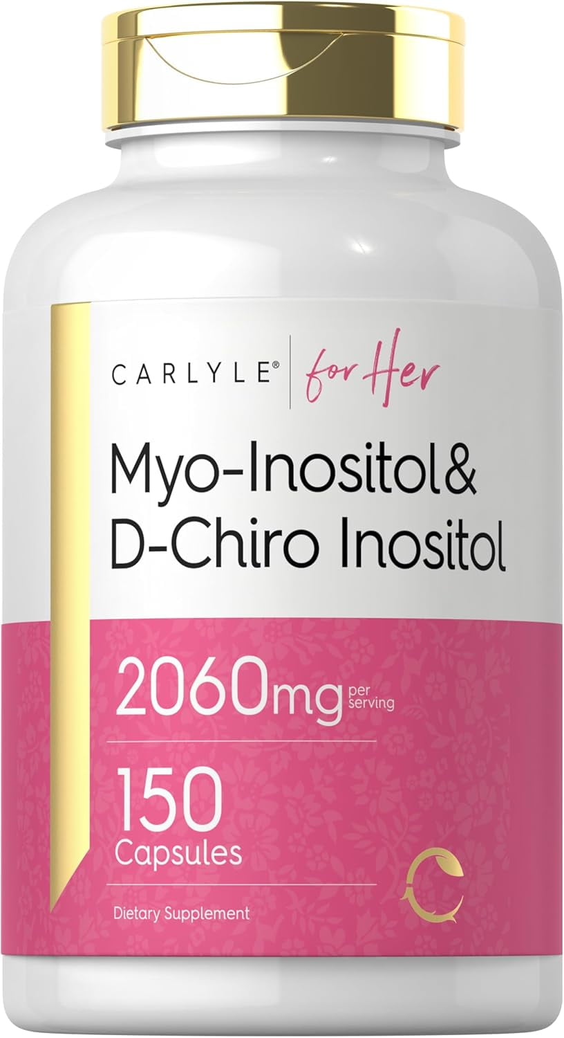 Carlyle Premium Supplement: Myo-Inositol & D-Chiro Inositol Plus Pure ...
