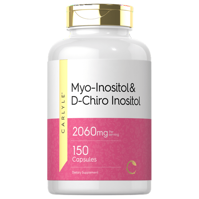 Carlyle Premium Supplement: Myo-Inositol & D-Chiro Inositol Plus Pure ...