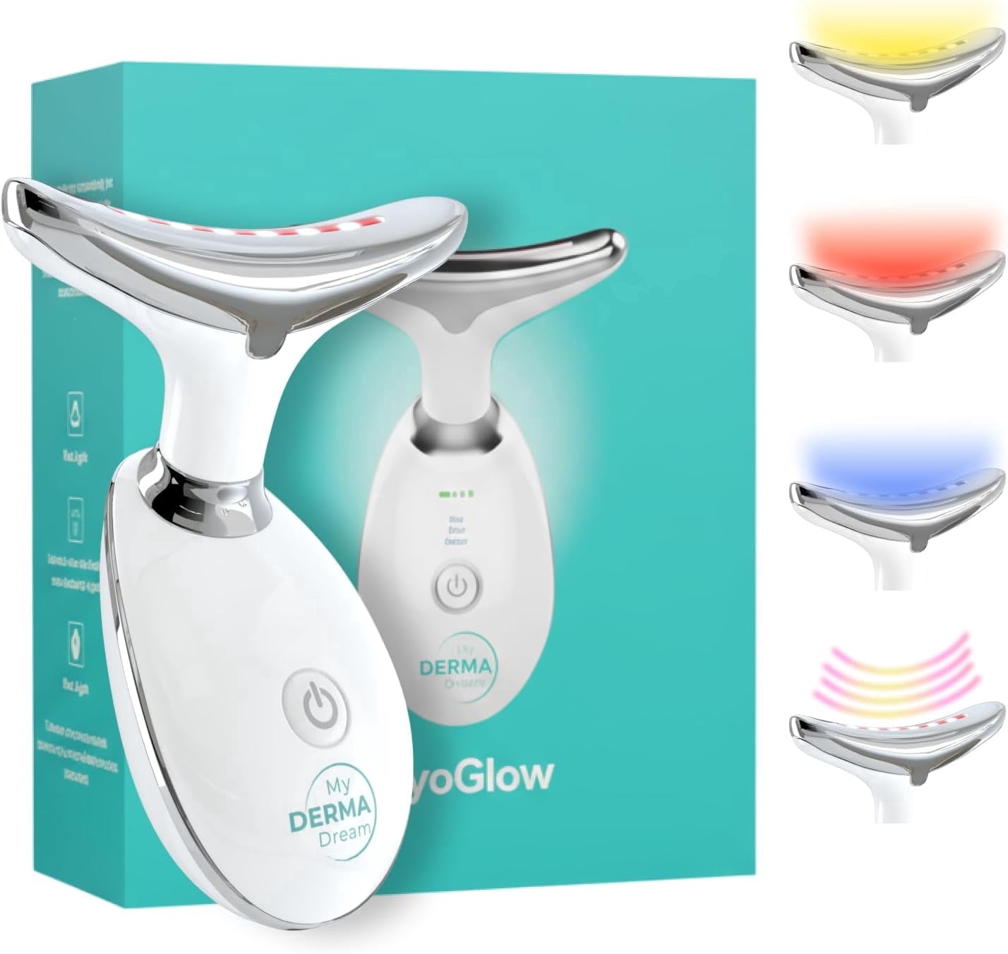 MyoGlow by MDD | Neck, Face, Arms, and Legs Skin Tightening and Lifting ...