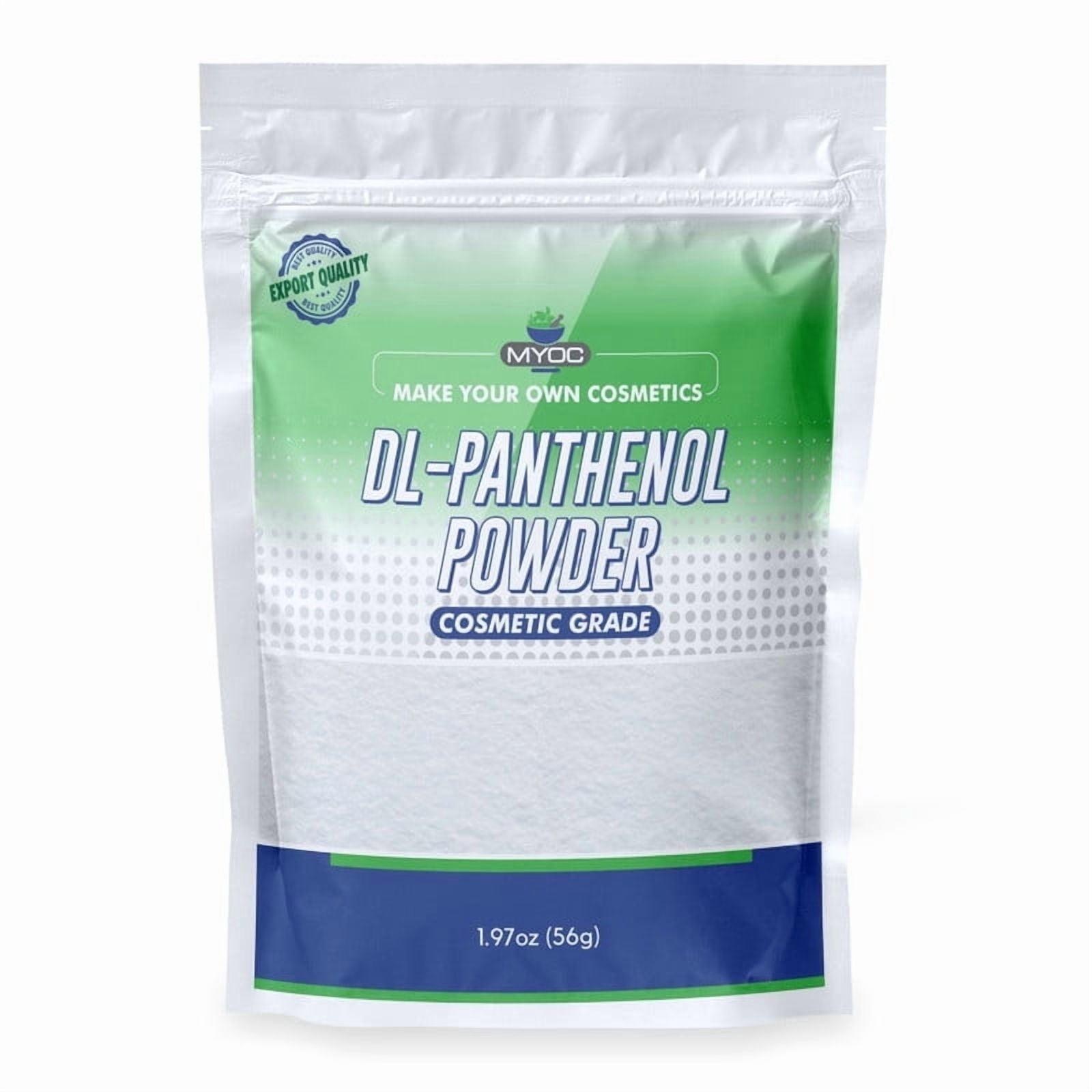 MYOC DL-Panthenol Powder - Provitamin B5 Powder for Cosmetics, Hair ...
