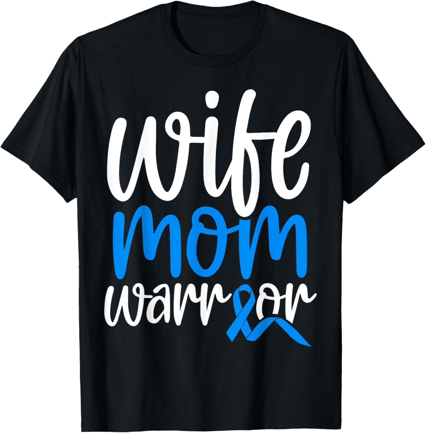 Myositis Awareness Ribbon Mother Wife Mom Warrior T-Shirt - Walmart.com