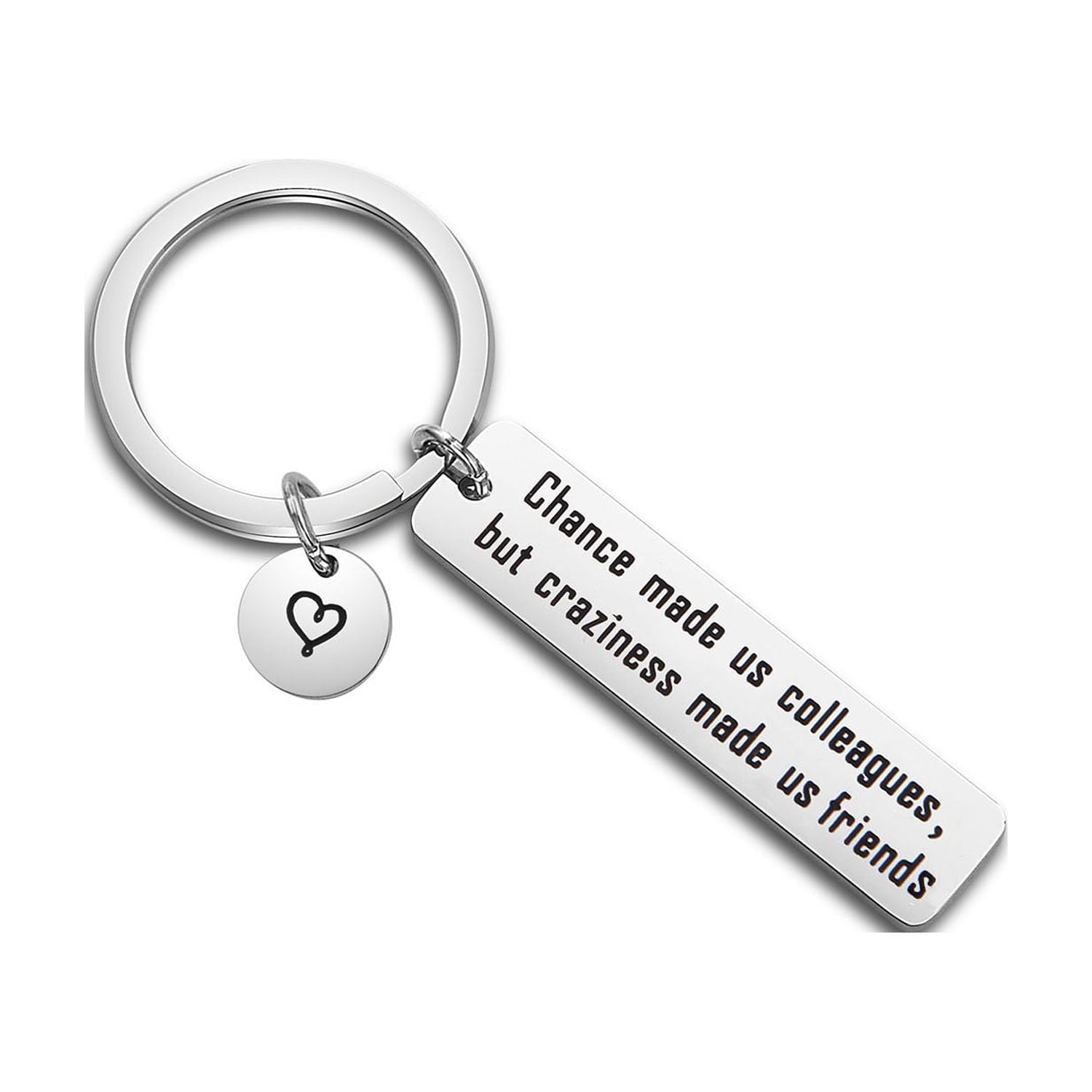 Myospark Coworker Leaving Gifts Going Away Keychain Chance Made Us ...