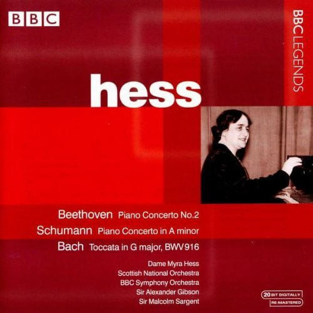Myra Hess - Piano Concerto - Classical - CD - Walmart.com