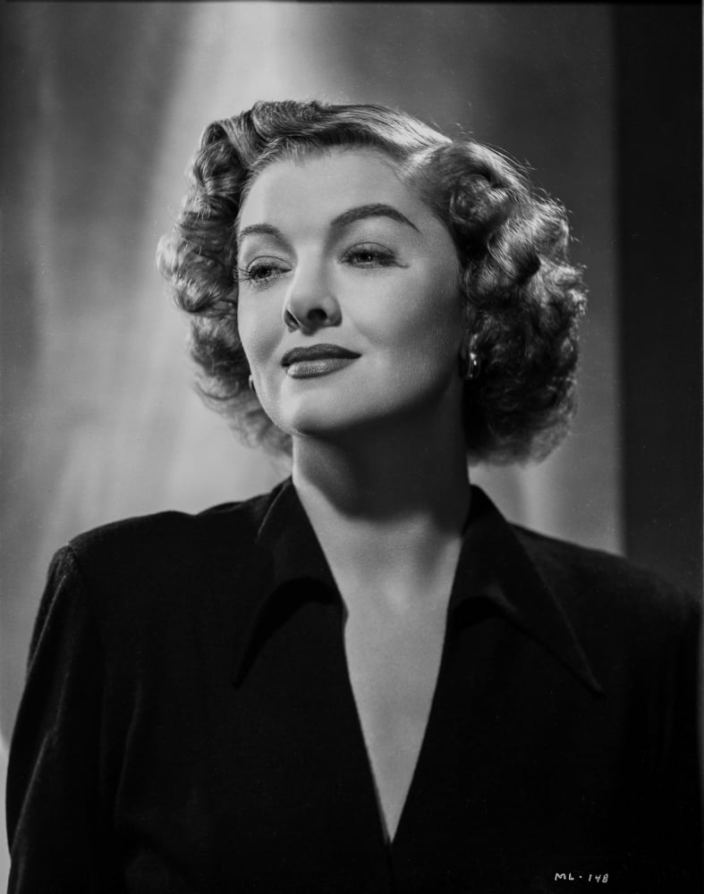 Myrna Loy Portrait in Black and White Portrait Photo Print (24 x 30 ...