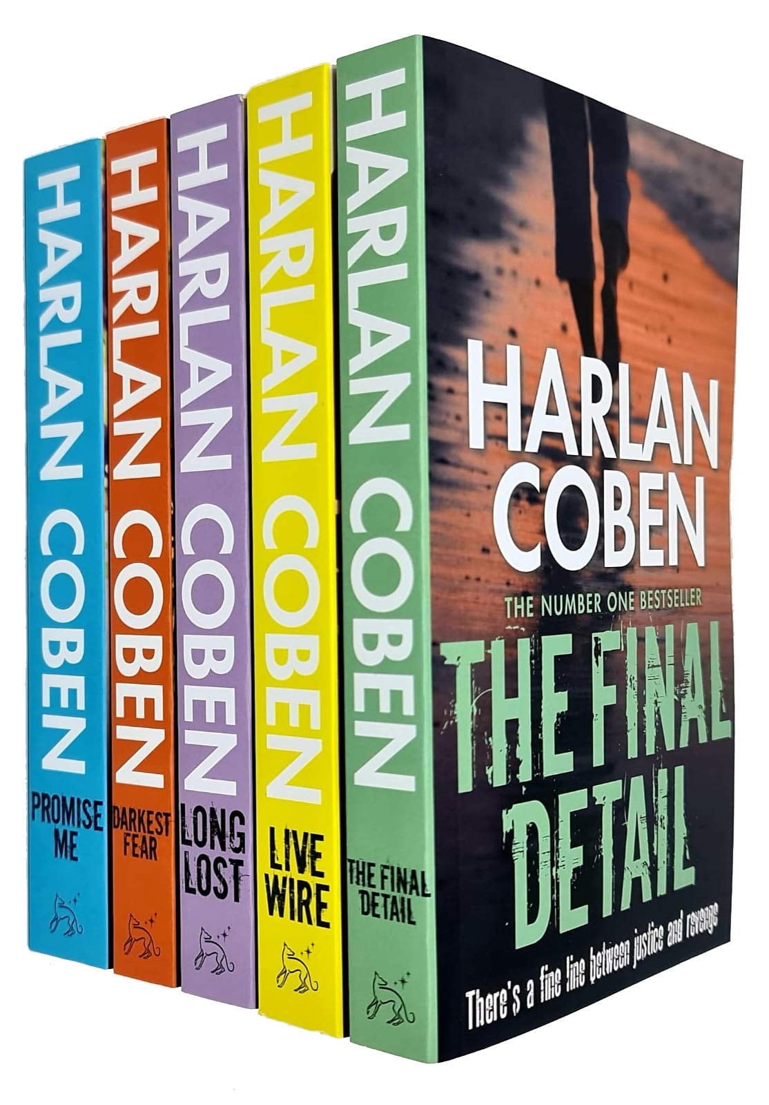 Myron Bolitar Series 2 (Book 6-10) By Harlan Coben 5 Books Collection ...
