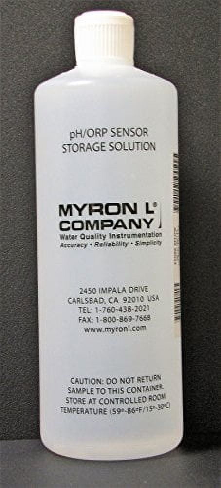 Myron L Company pH/ORP Sensor Storage Solution, Quart - Walmart.com