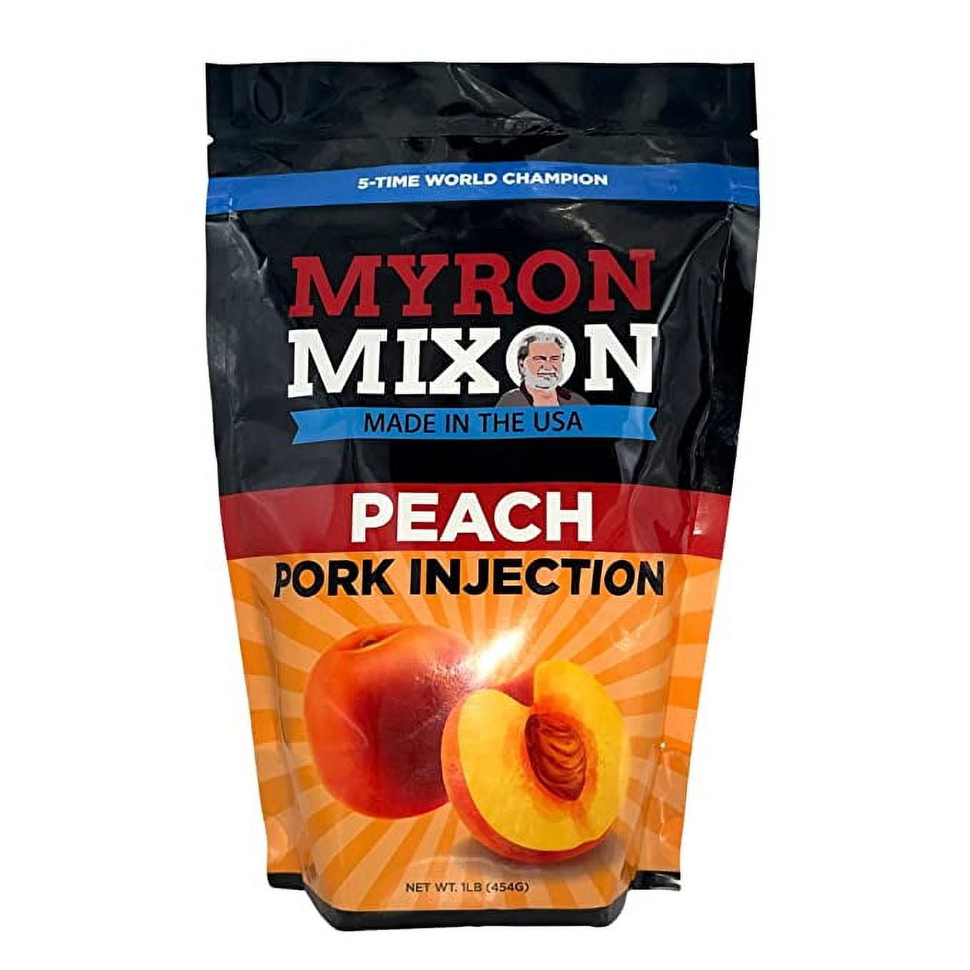 Myron Mixon Peach Pork Injection | Champion Pitmaster Recipe | USA Made ...