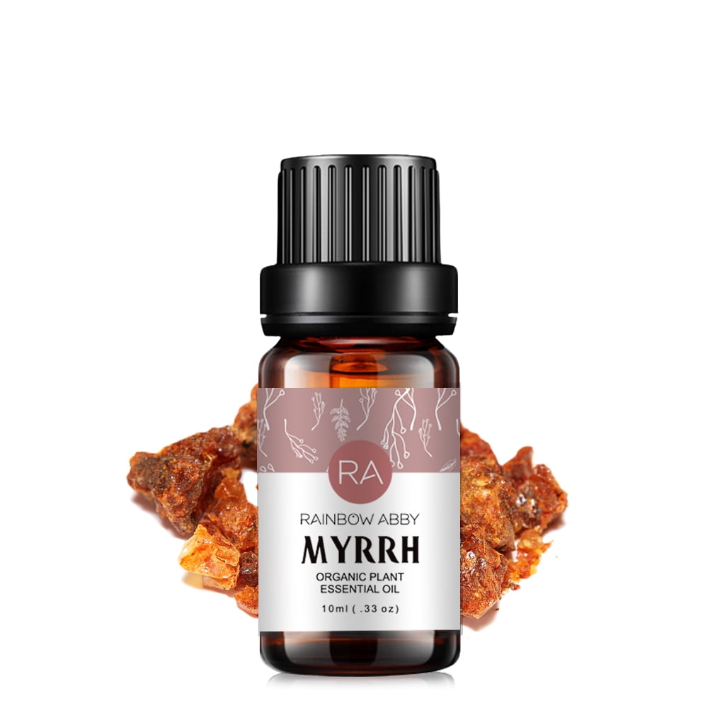 Myrrh Essential Oil 10ml (0.33oz) - 100% Pure Grade for Aroma Diffuser ...