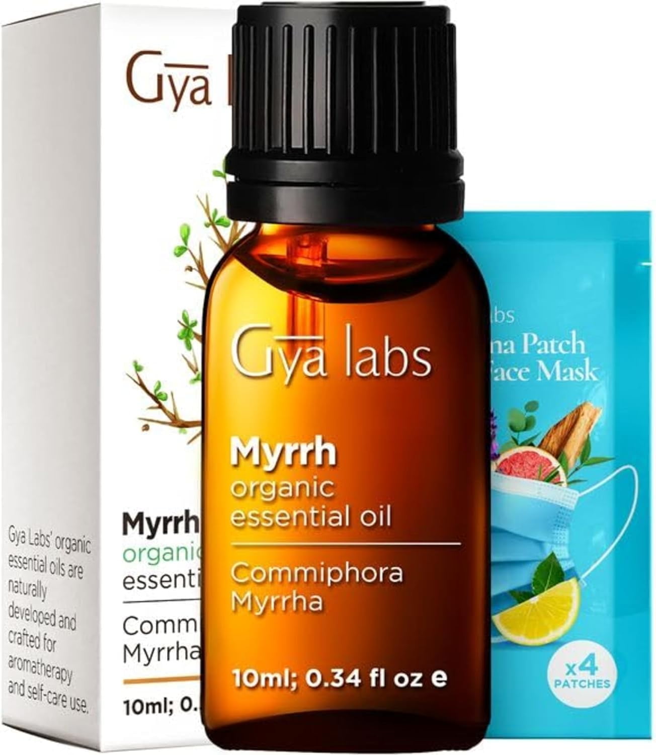 Myrrh Essential Oil Organic for Skin - 100% Natural Myrrh Essential ...