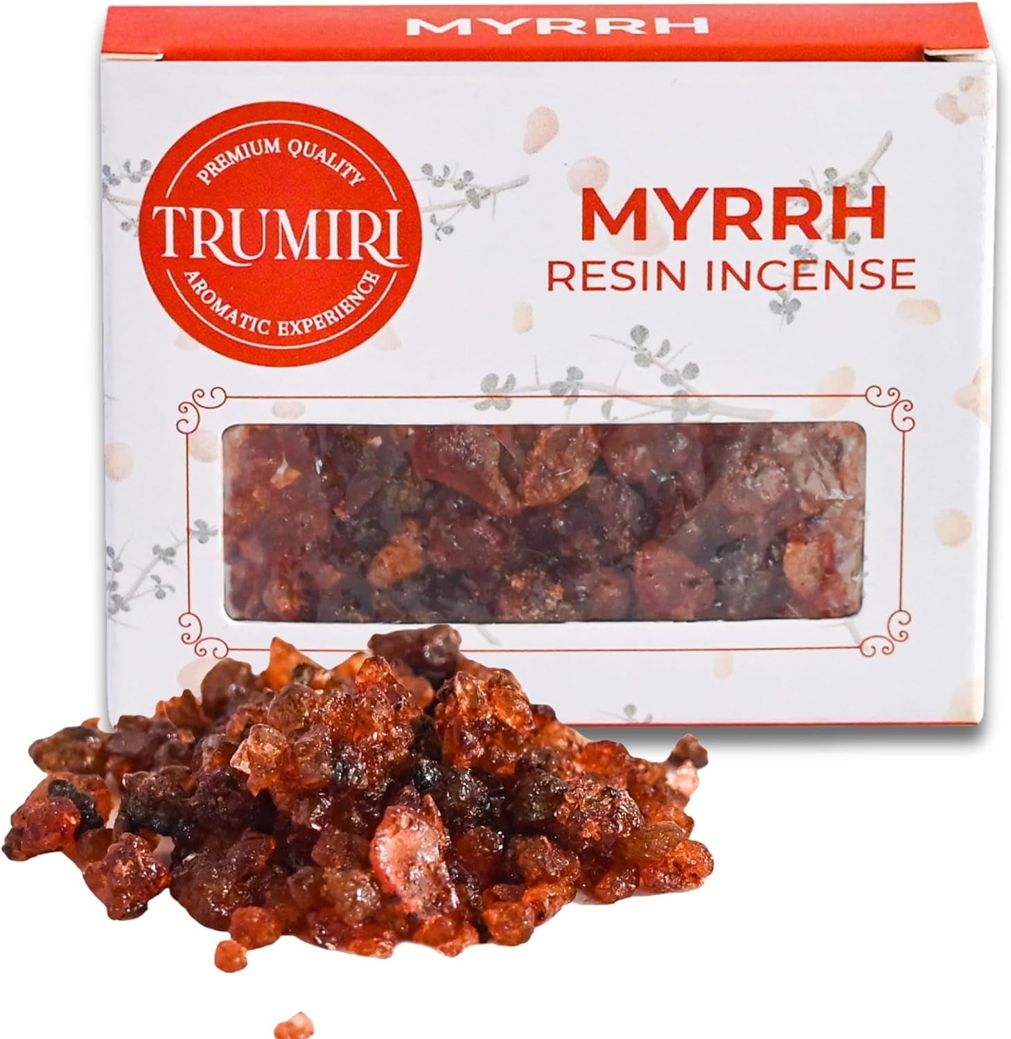 Myrrh Resin Incense - Mirra - Natural Tree Gum Sap - 30g Pack - Walmart.com