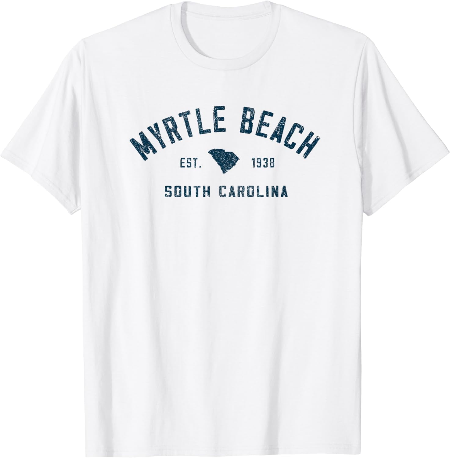 Myrtle Beach South Carolina Mens retro throwback souvenir T-Shirt ...
