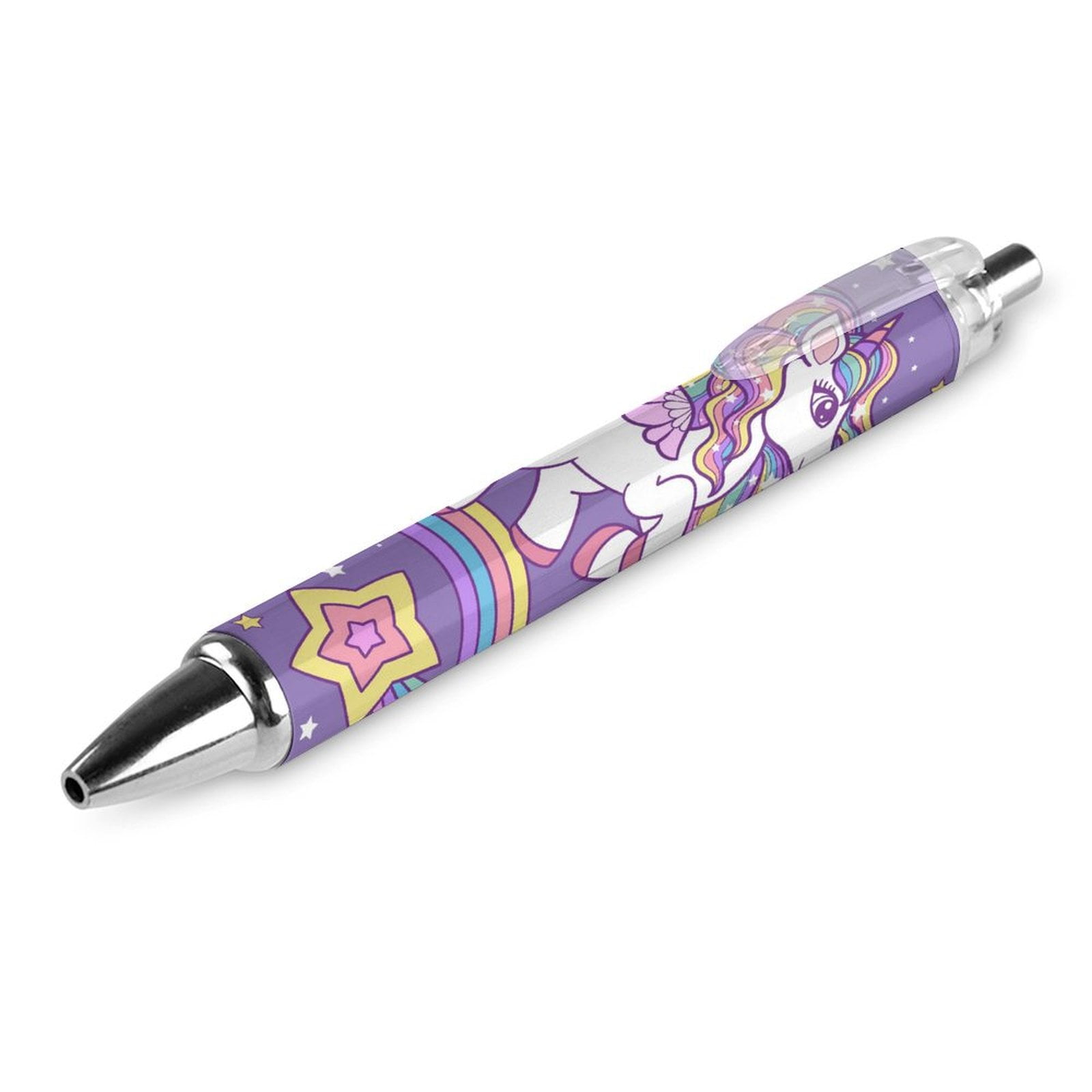 Myst Design 1 PCS Ballpoint Pen Black Ink Ball Pen, Cute Cartoon White ...